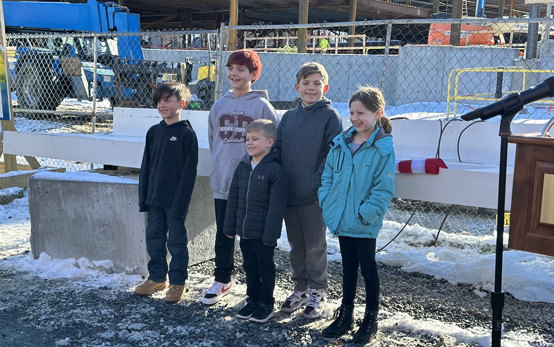 Florence Roche ES Topping Off Ceremony - Studio G Architects